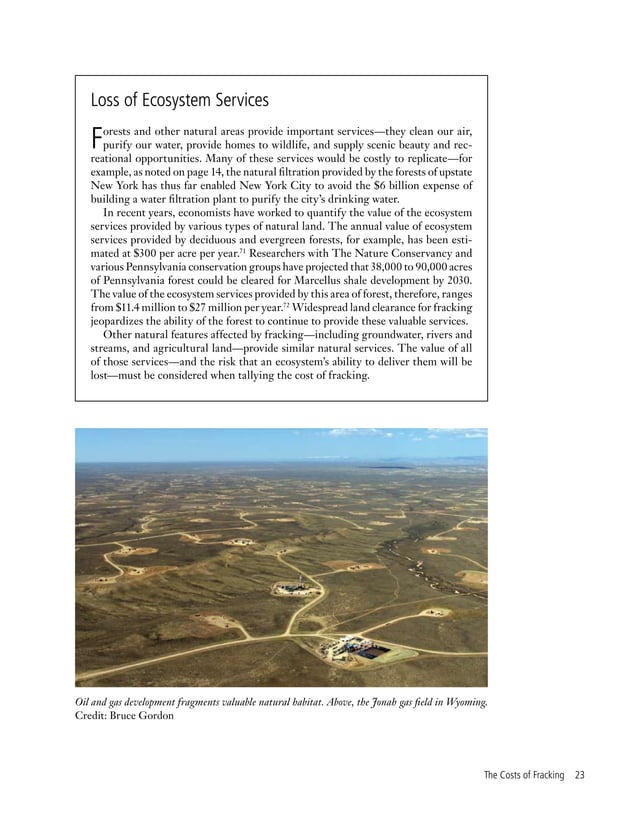 The costs of fracking | PDF