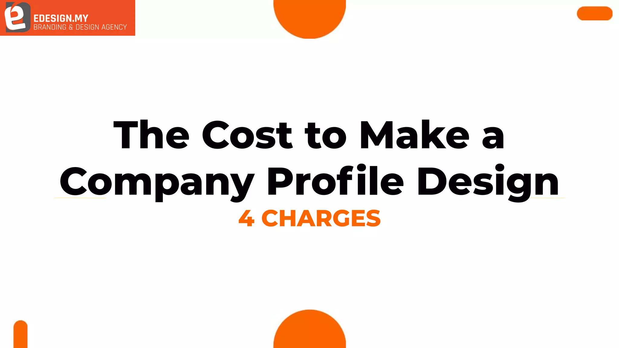 The cost to make a company profile design | PDF