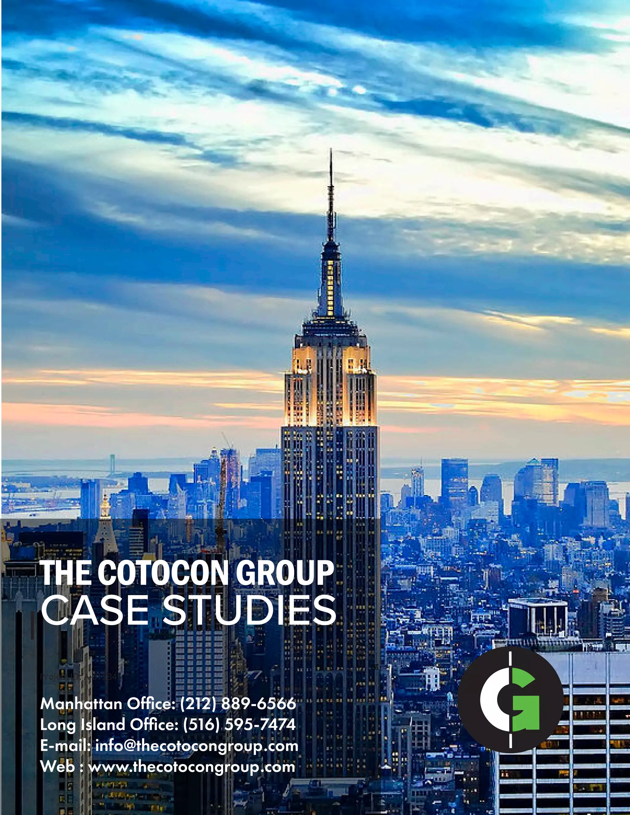 The Cotocon Group Case Studies | PDF