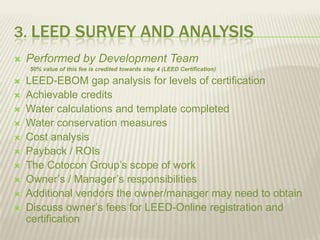 The Cotocon Group LEED EBOM Program | PPSX | Business and Finance