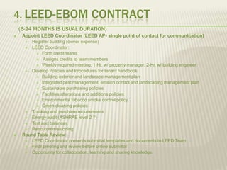 The Cotocon Group LEED EBOM Program | PPSX | Business and Finance
