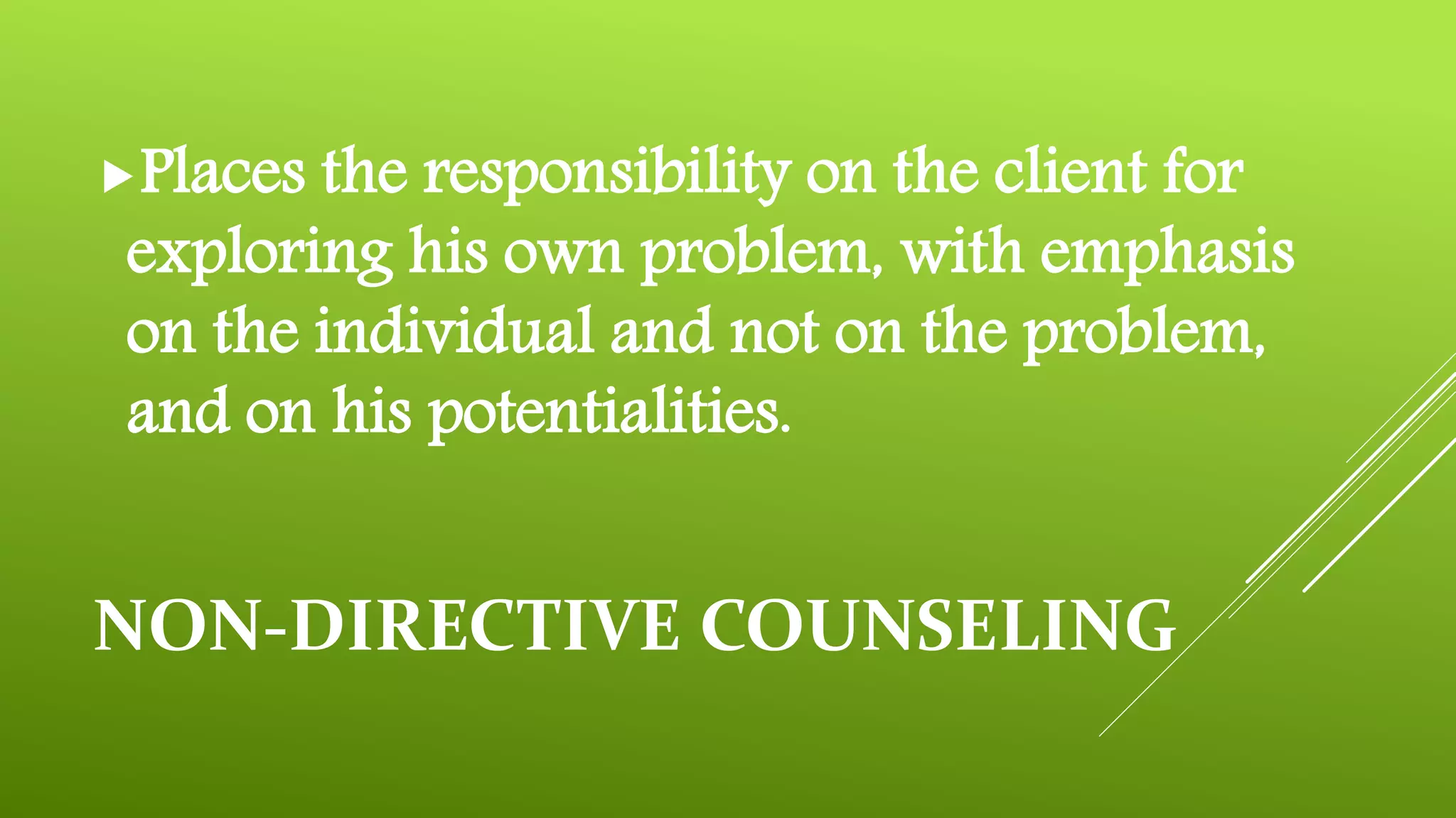 The Counseling Process | PPTX