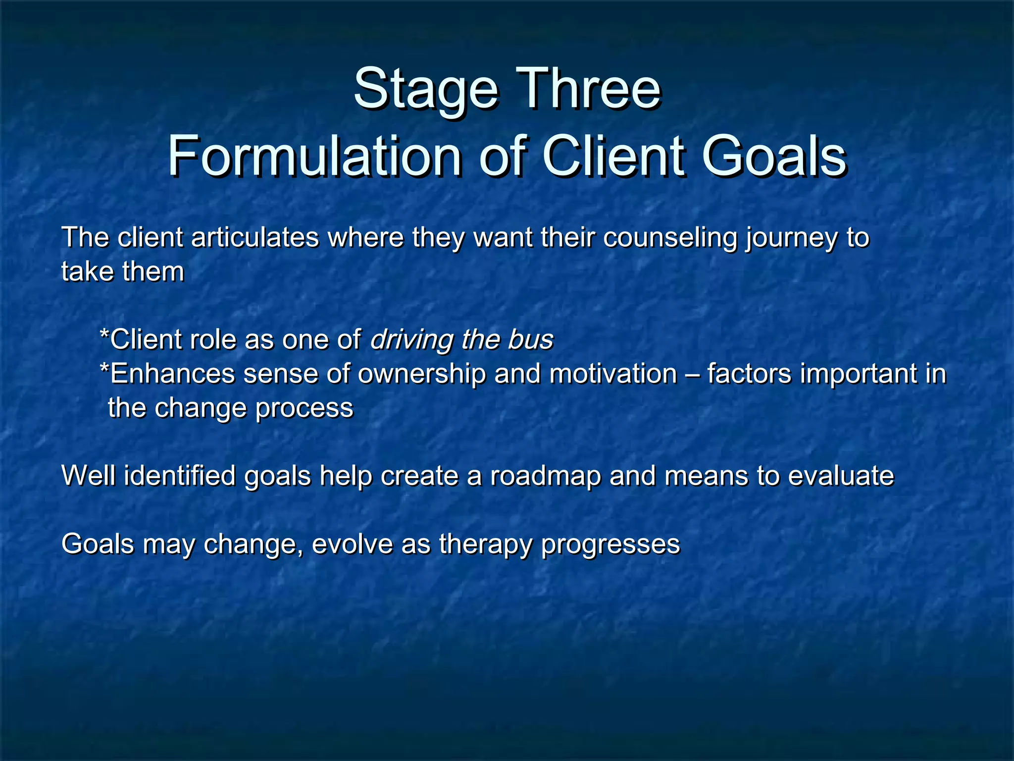 The counseling process | PPT