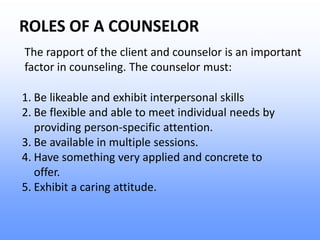 The counselor | PPT