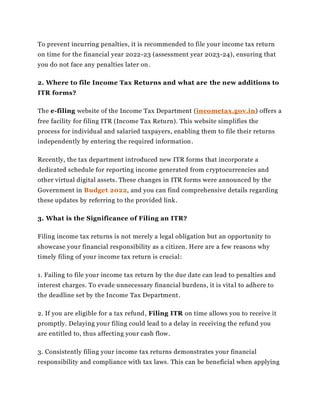 Due Date ITR Filing for AY 2023-24 is July 31st, 2023 | Academy ...