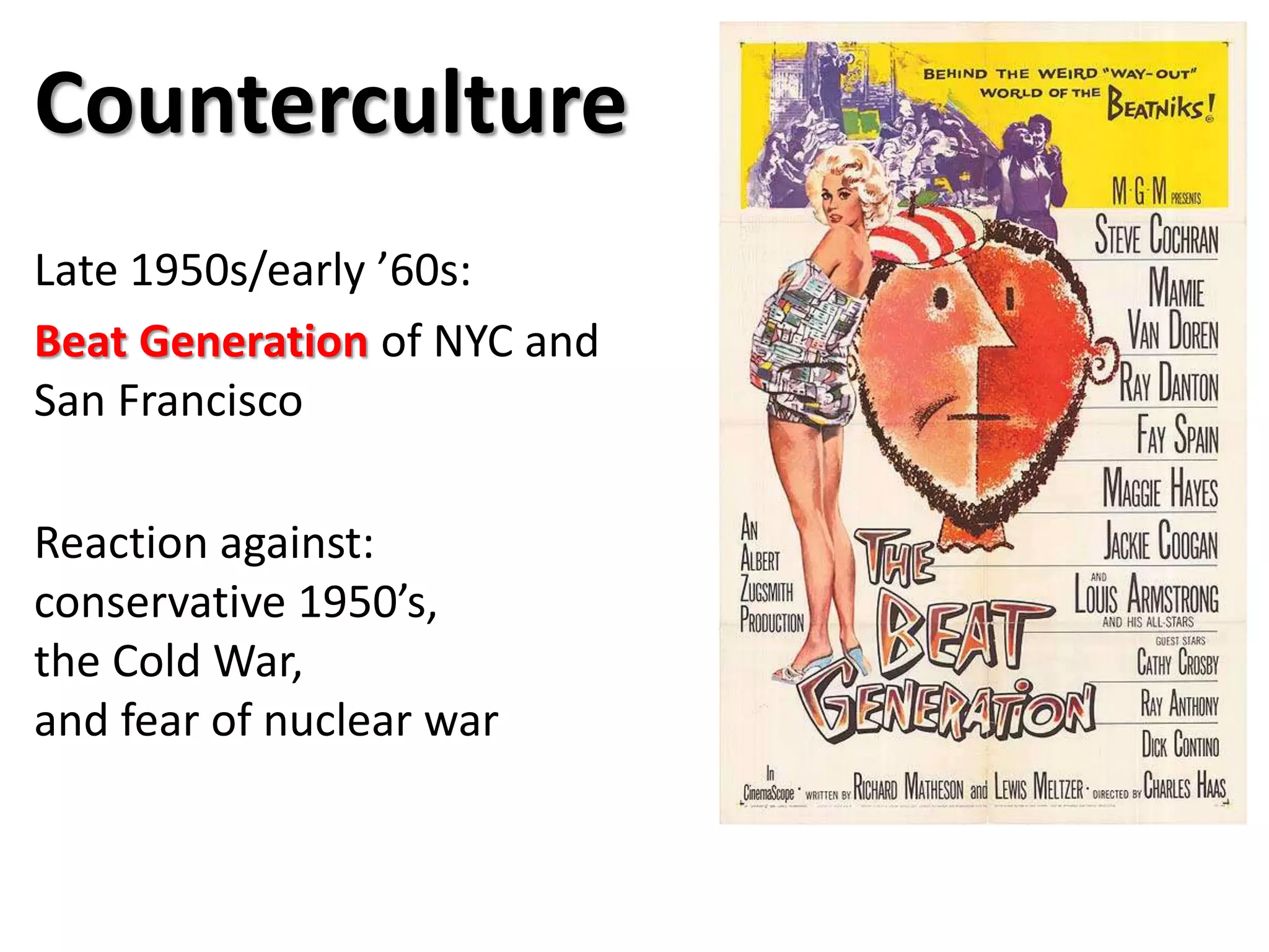 The counterculture and reform movements | PPT