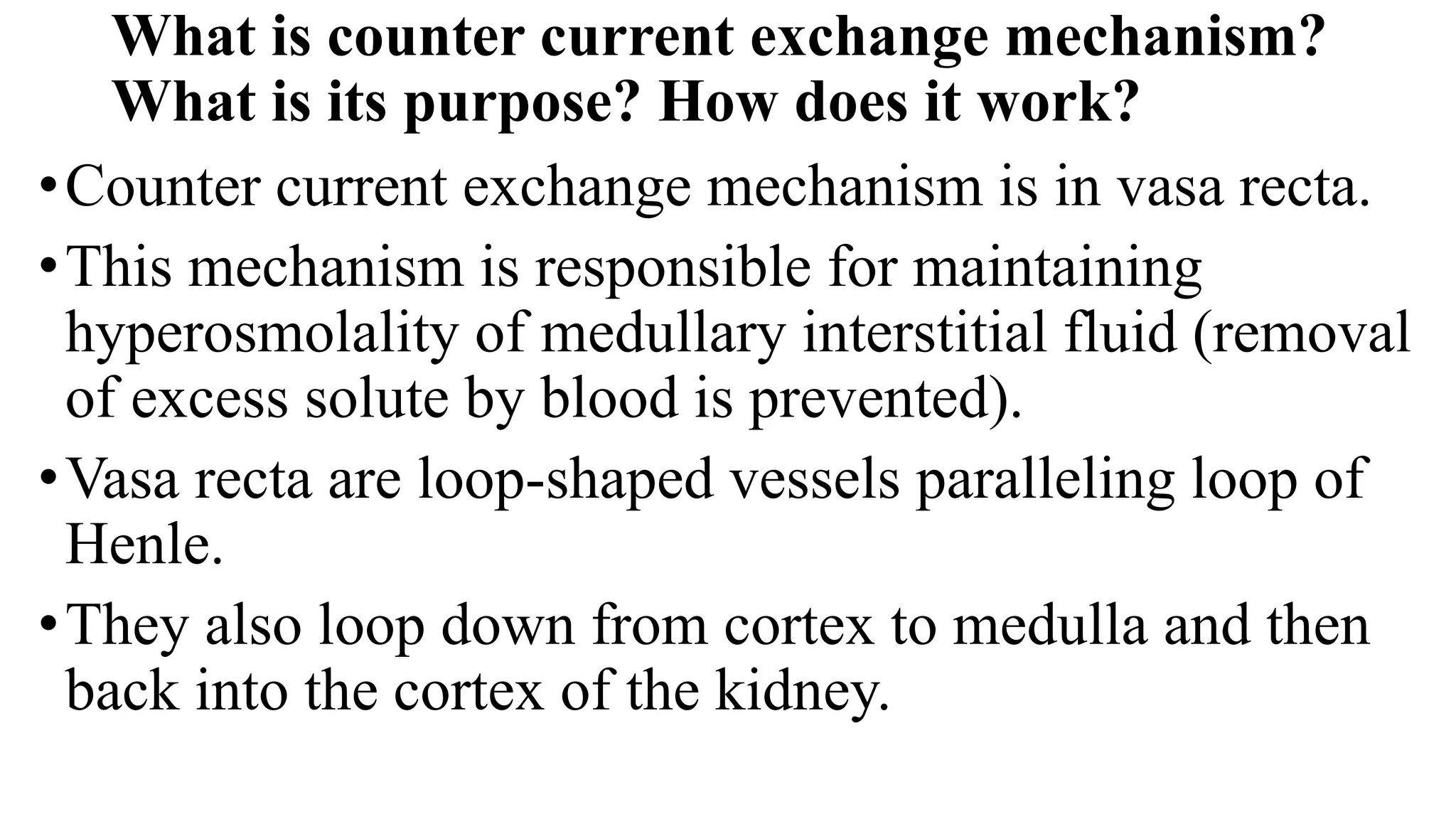 THE COUNTERCURRENT.pptx | Chemistry | Science