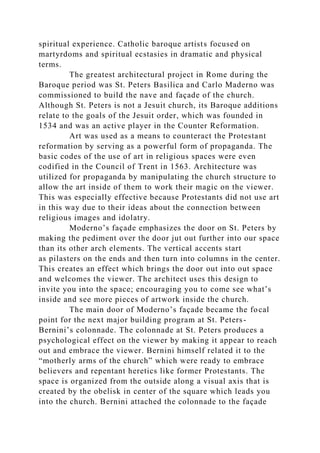 · The Counter Reformation in Art and Society in Italy .docx ...