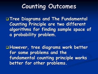 The Counting Principle and the counting principle.ppt