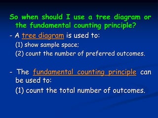 The Counting Principle and the counting principle.ppt