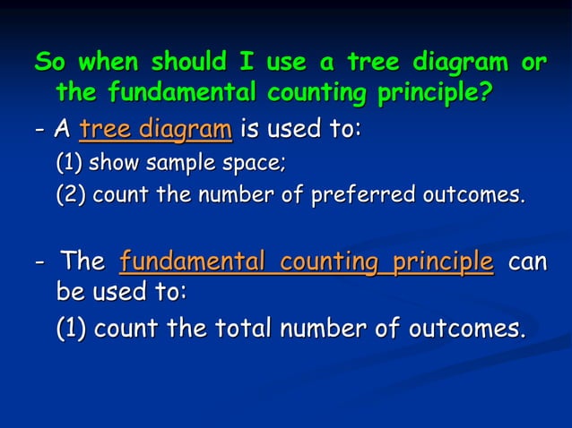 The Counting Principle and the counting principle.ppt