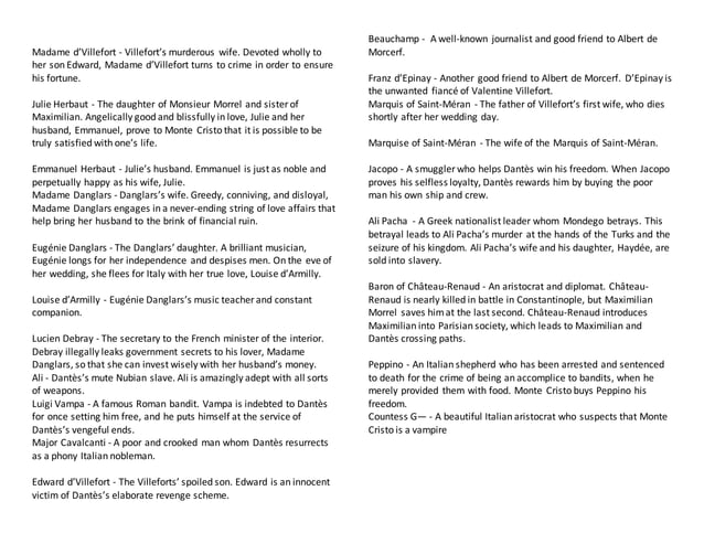 The count of monte cristo | PPT