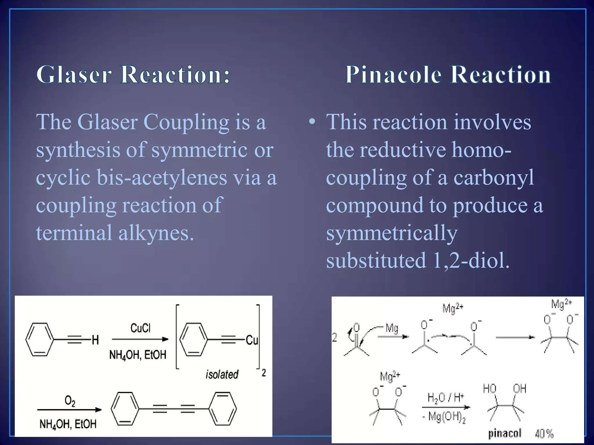 The coupling reactions | PDF