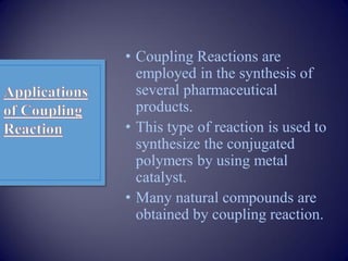 The coupling reactions | PDF