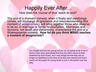 The course of love... MSND | PPT