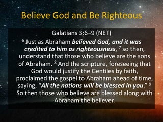 Abram: Anxious For God's Promise - Genesis 15:1-6 | PPTX