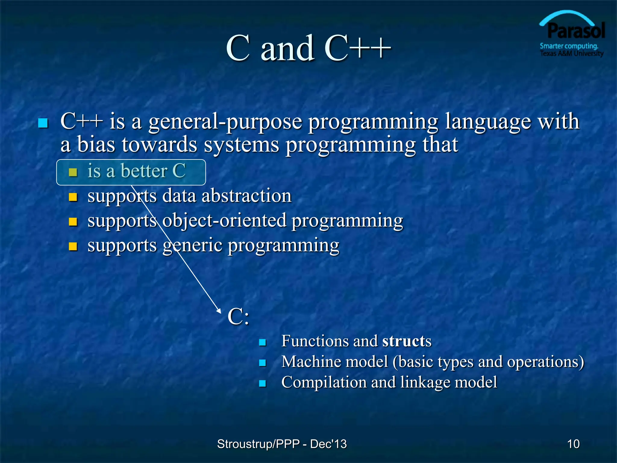 THE C PROGRAMMING LANGUAGE PPT CONTAINS THE BASICS OF C | PPT