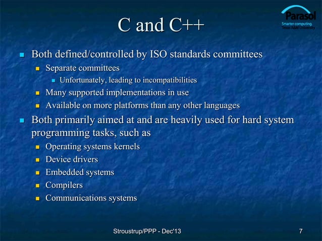 THE C PROGRAMMING LANGUAGE PPT CONTAINS THE BASICS OF C | PPT