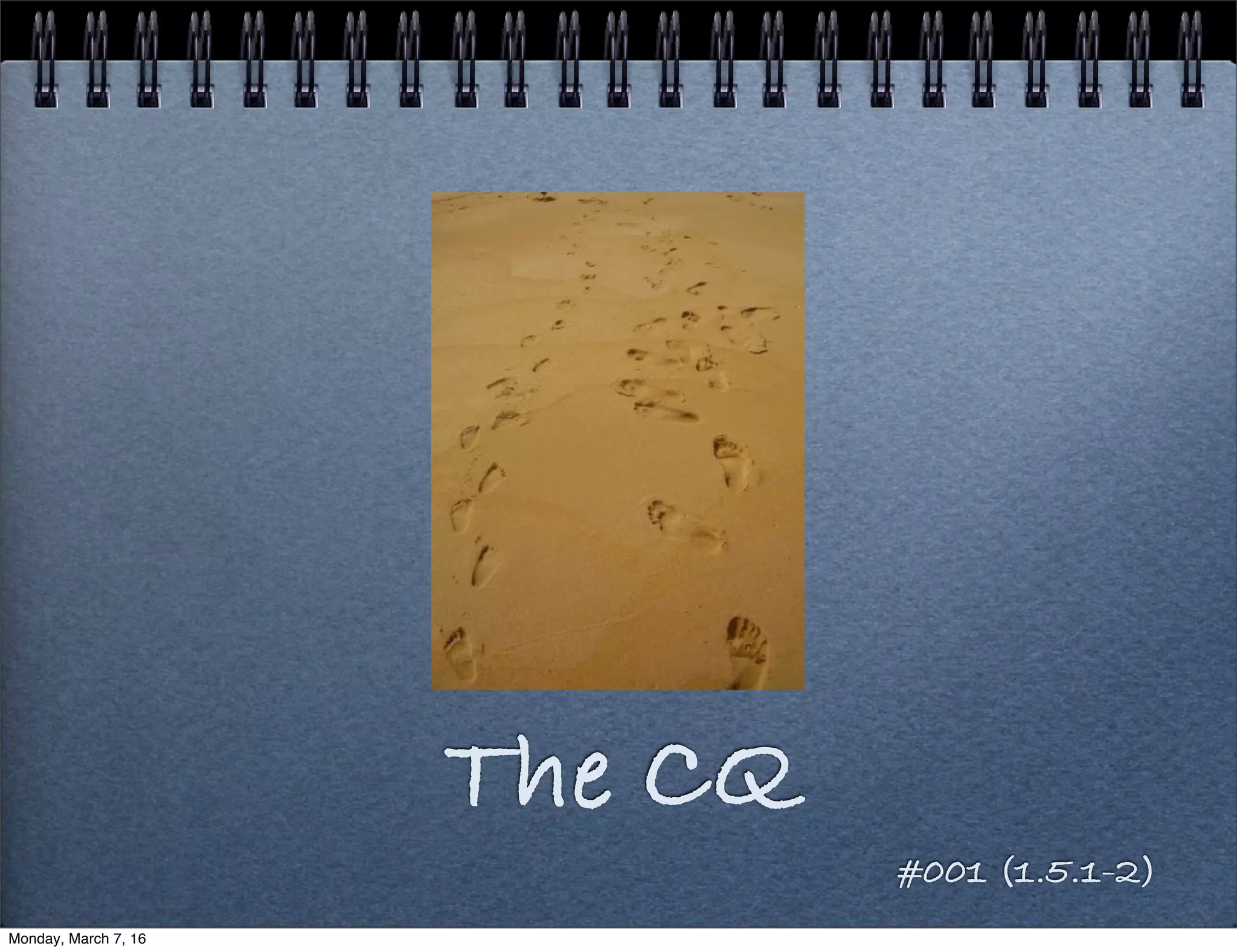 The CQ 001 - Conversation Questions | PPT