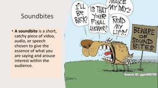 The craft of editing soundbite-media | PPTX