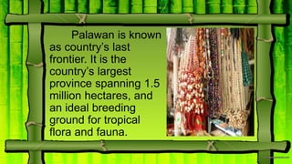 The Crafts of Palawan.pptx..................... | PPTX