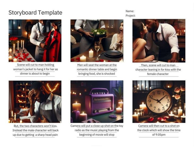 The “Crash” Storyboard.pptx | Computer Animation | Computer Software and Applications