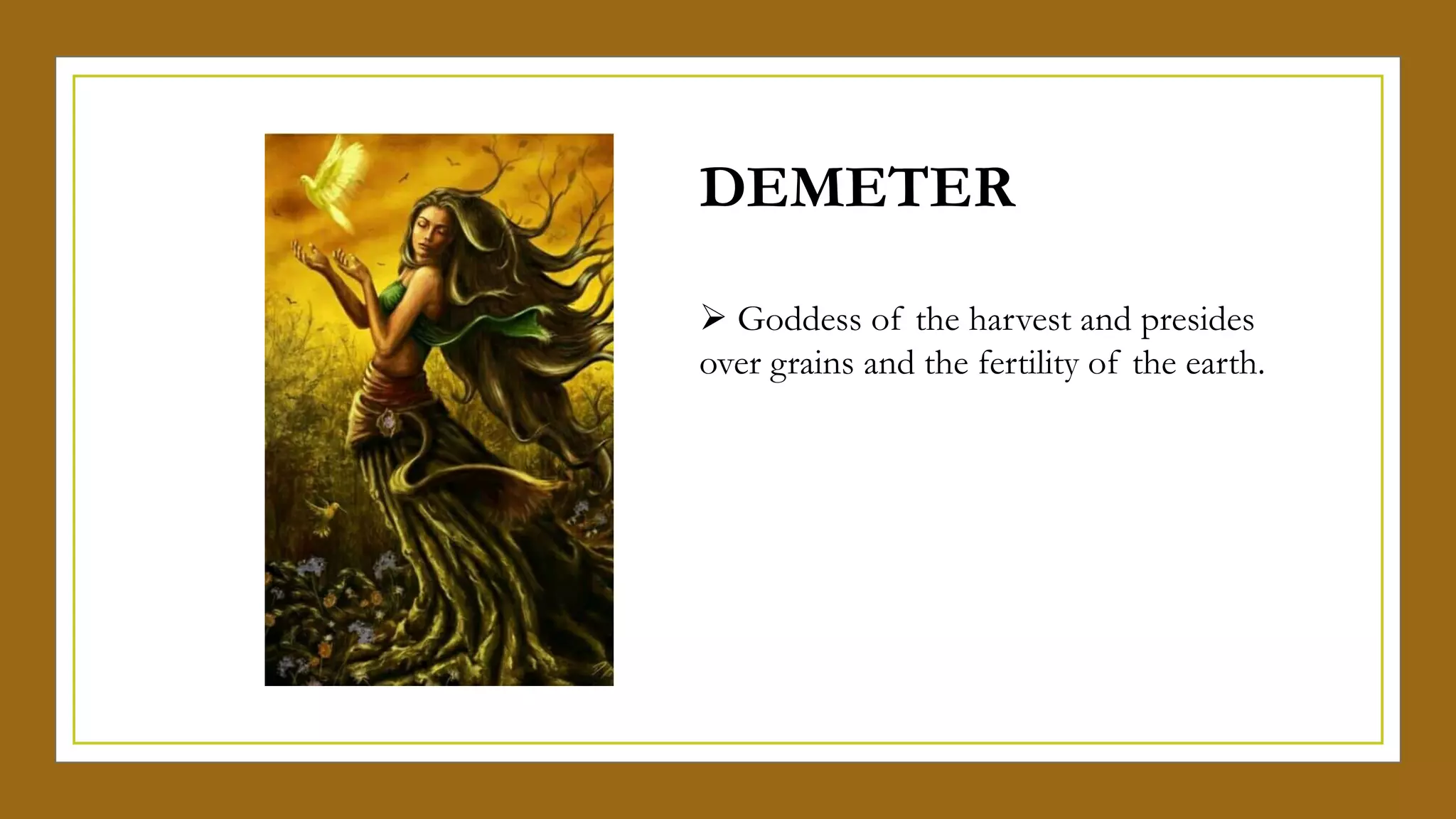 The Creation (greek gods and goddesses) | PPTX