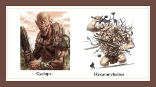 The Creation (greek gods and goddesses) | PPTX