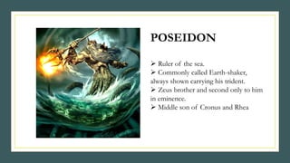 The Creation (greek gods and goddesses) | PPTX