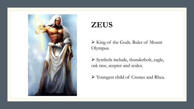 The Creation (greek gods and goddesses) | PPT