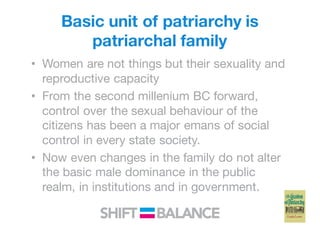 The creation of patriarchy | PPT