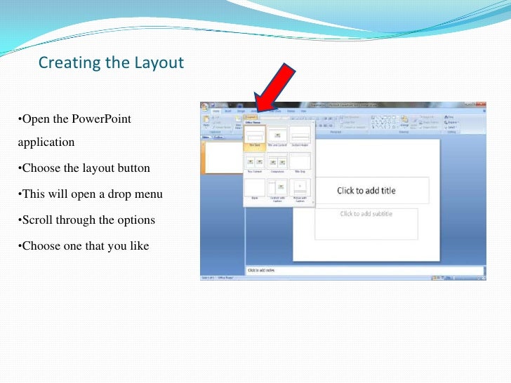 The Creation Of The Power Point Presentation