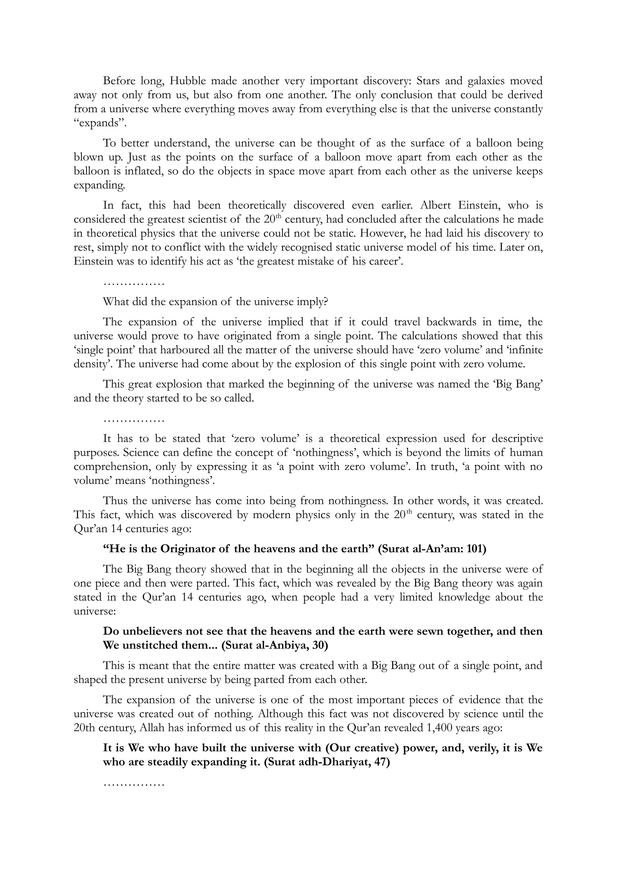 The creation of the universe/BIG BANG ENGLISH | RTF