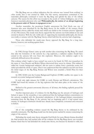 The creation of the universe/BIG BANG ENGLISH | PDF