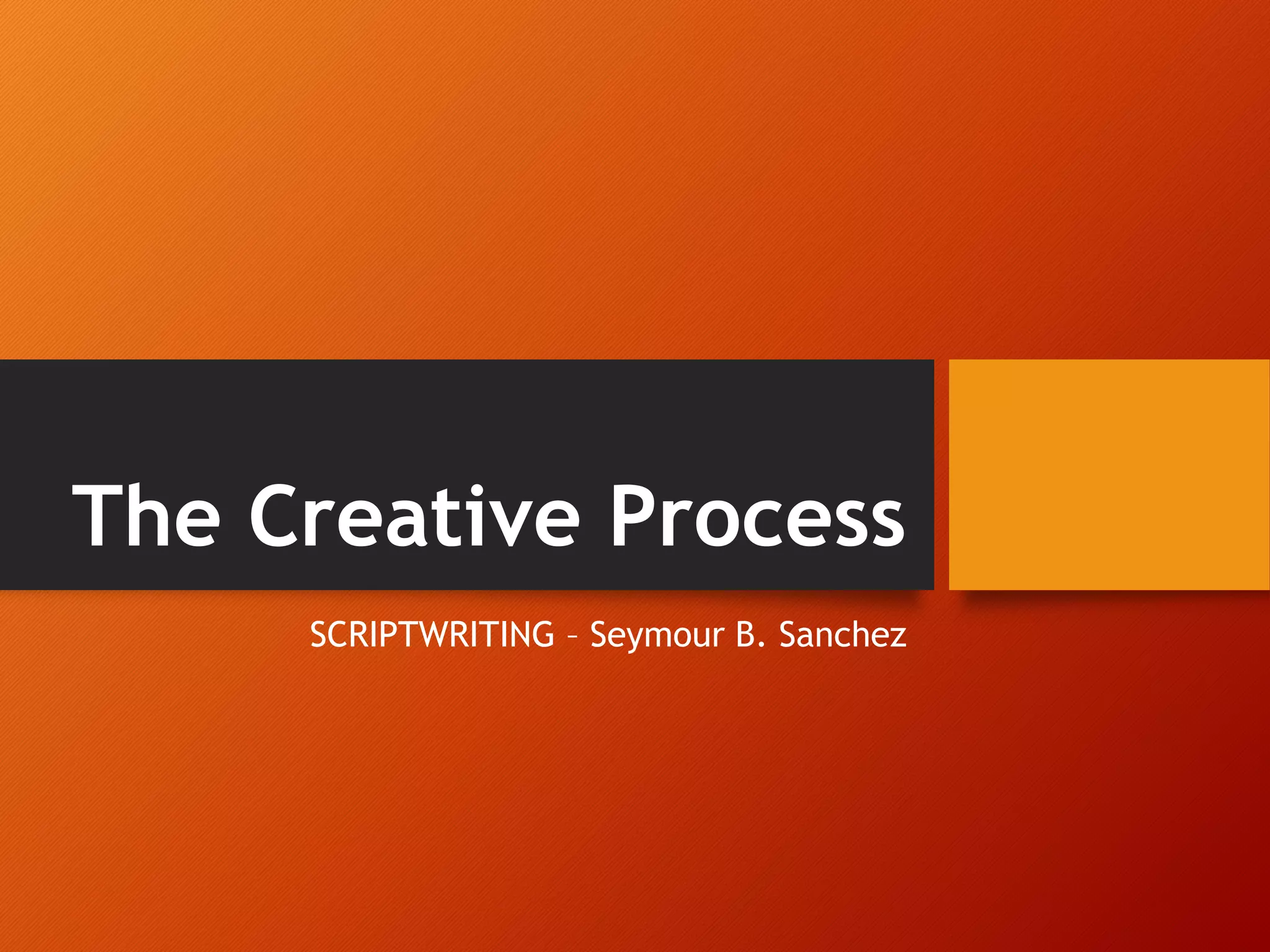 The Creative Process | PPT | Free Download