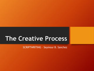 The Creative Process | PDF