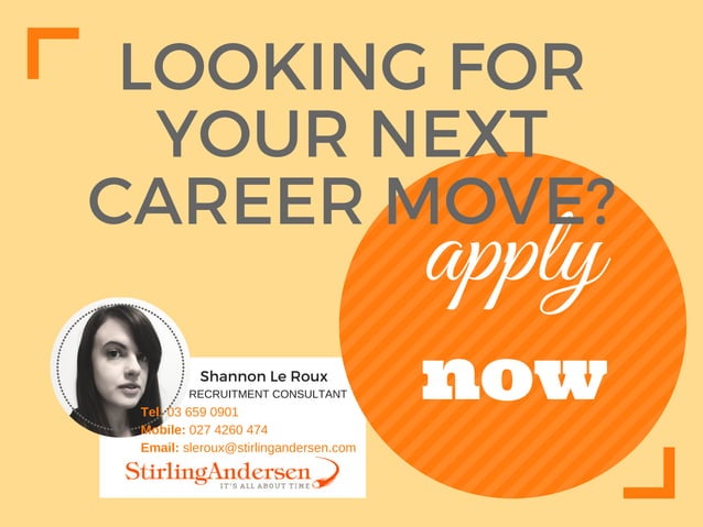 Looking for your next career move? | PDF