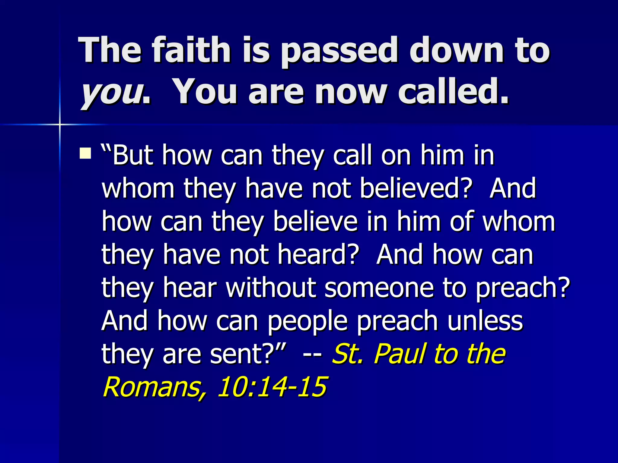 The Creed: The Faith and Beliefs of Catholic Christians | PPT