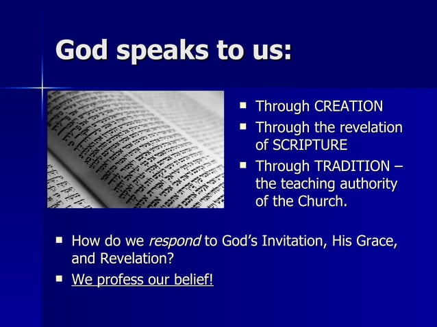 The Creed: The Faith and Beliefs of Catholic Christians | PPT