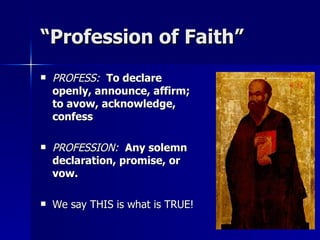 The Creed: The Faith and Beliefs of Catholic Christians | PPT