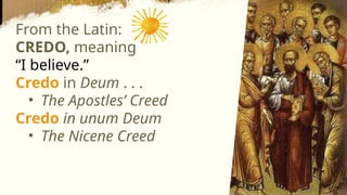 THE CREED of the Christian Catholic Faith.pptx