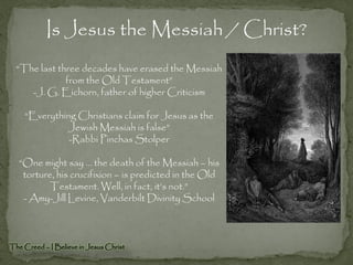 The Creed - I Believe In Jesus Christ | PDF