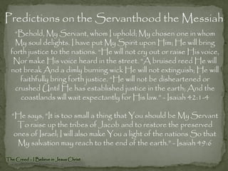 The Creed - I Believe In Jesus Christ | PDF