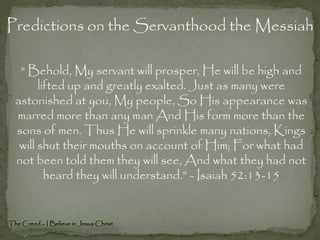 The Creed - I Believe In Jesus Christ | PDF