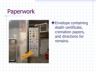 The Cremation Process | PPT
