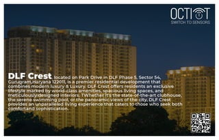 Case Study: Smart Lighting Solutions by OCTIOT at DLF Crest | PDF