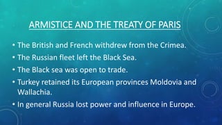 The crimean war key events AS History - Bhasvic | PPTX