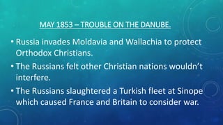 The crimean war key events AS History - Bhasvic | PPTX