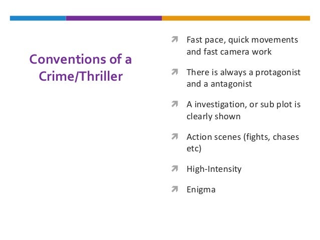 The Crime Thriller Genre