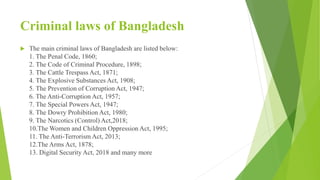 The Criminal Law in Bangladesh.pptx